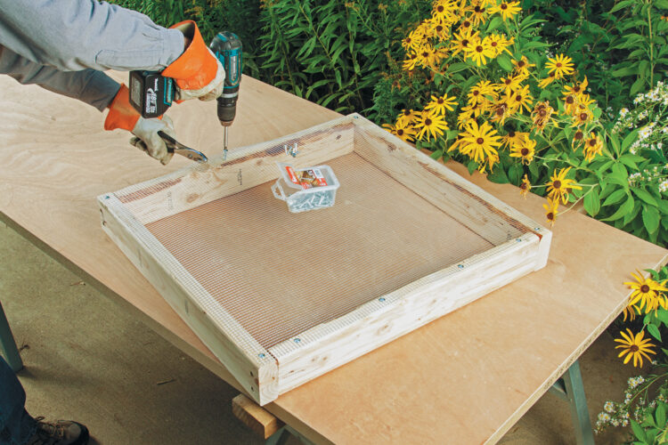 How to Make a Soil Sifter – Mother Earth News